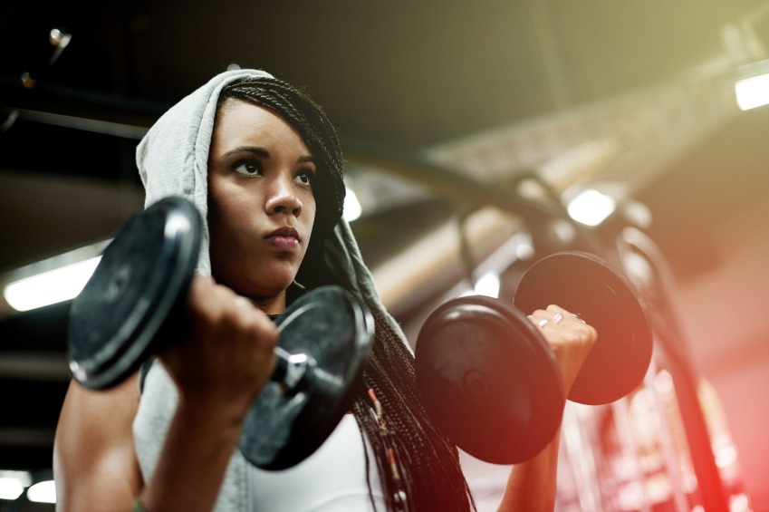 High Intensity Dumbbell Workout | Kimberly Doehnert