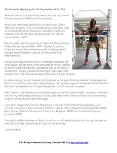 FREE-7-Day-Figure-Bikini-Workout 2022 | Kimberly Doehnert